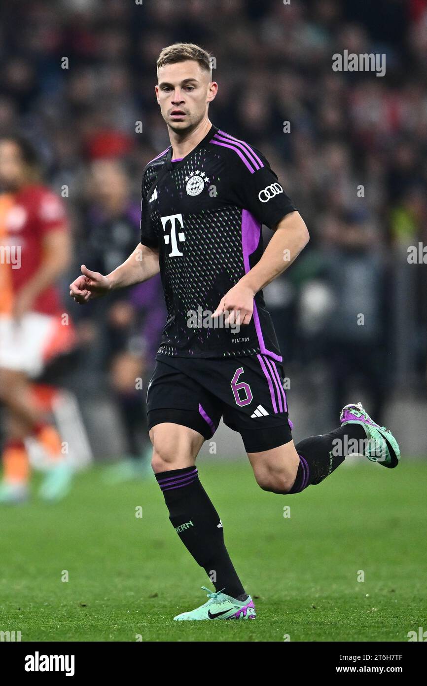 MUNICH, ALLEMAGNE - NOVEMBRE 8 : Joshua Kimmich du Bayern Munich lors ...