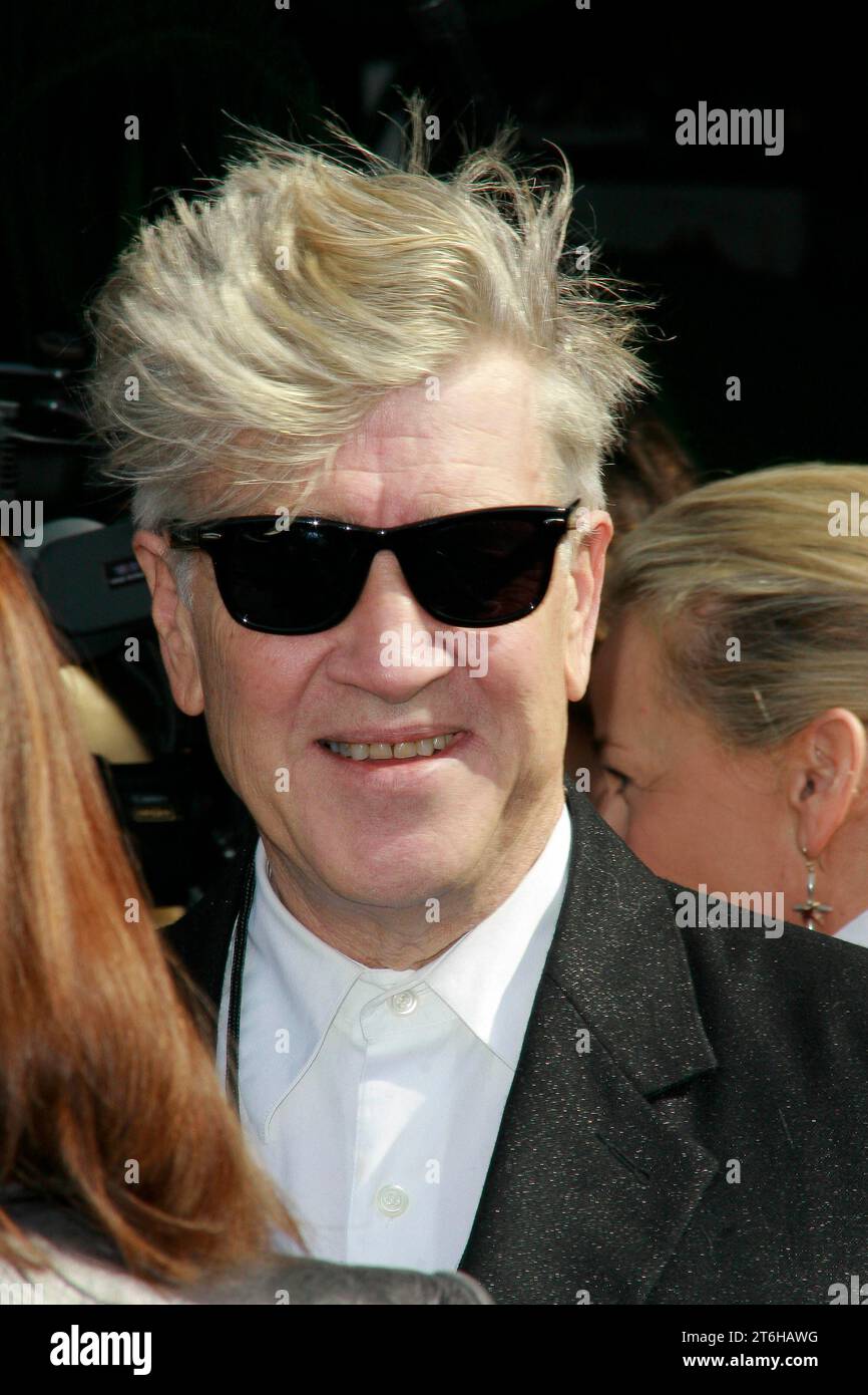 David Lynch à la cérémonie de la Chambre de commerce d'Hollywood pour ...