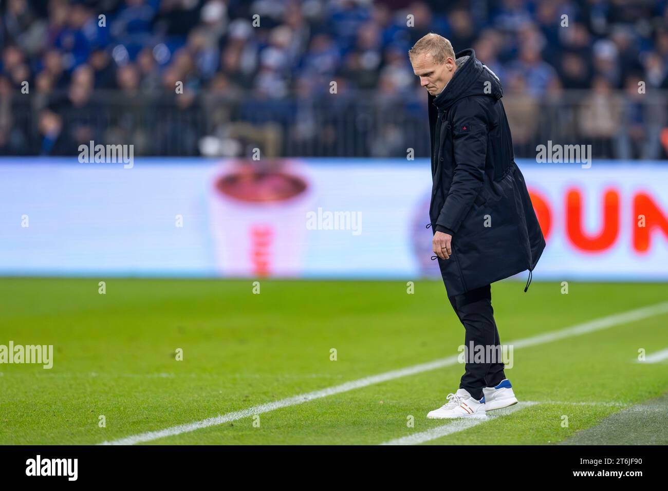 Gelsenkirchen, Allemagne. 10 novembre 2023. Football : Bundesliga 2, FC ...