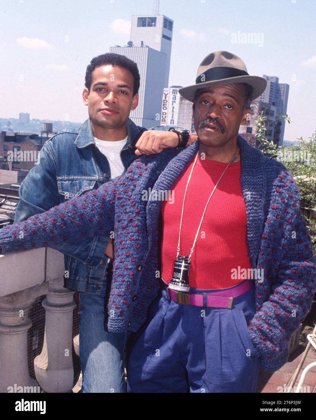 Melvin van peebles et mario van peebles Banque de photographies et d ...