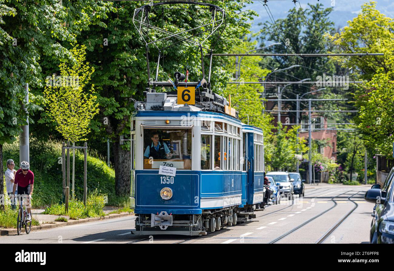 DAS Zürcher Tram - Elefant im Jahr 1930 wurde das Tram StStZ ce 4/4 321 ...