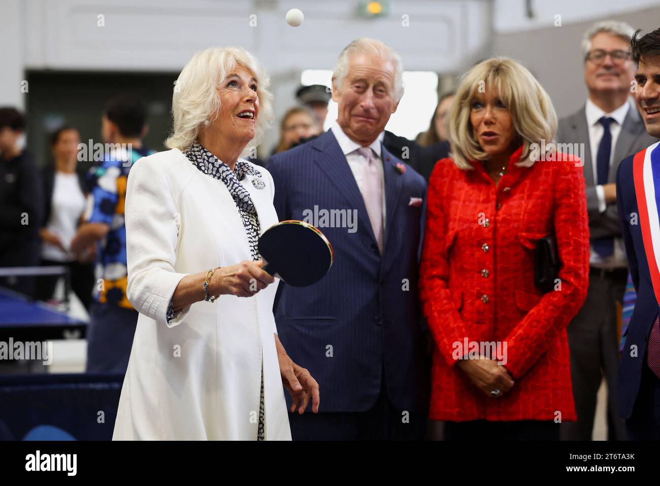 Brigitte macron anniversaire Banque de photographies et d’images à ...