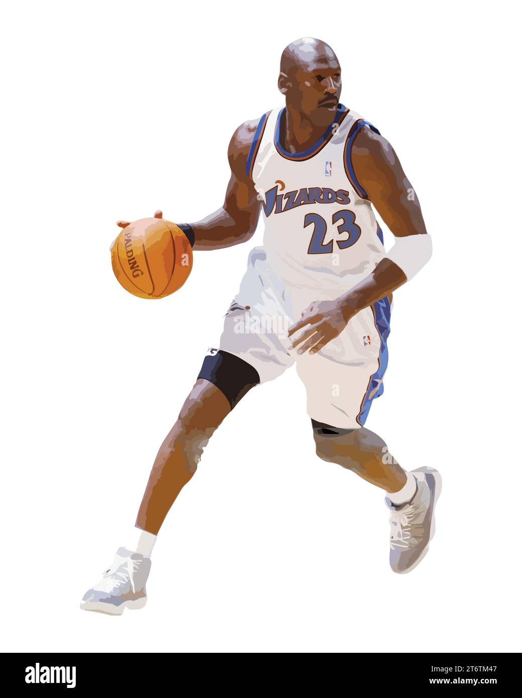 Mickael jordan Banque d'images vectorielles - Alamy