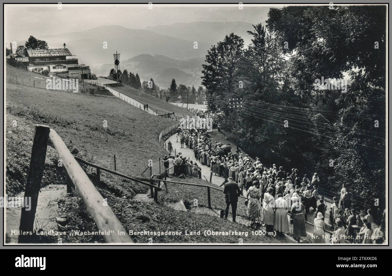 Adolf Hitlers Maison bavaroise ' WACHENFELd' à Berchtesgadener ...