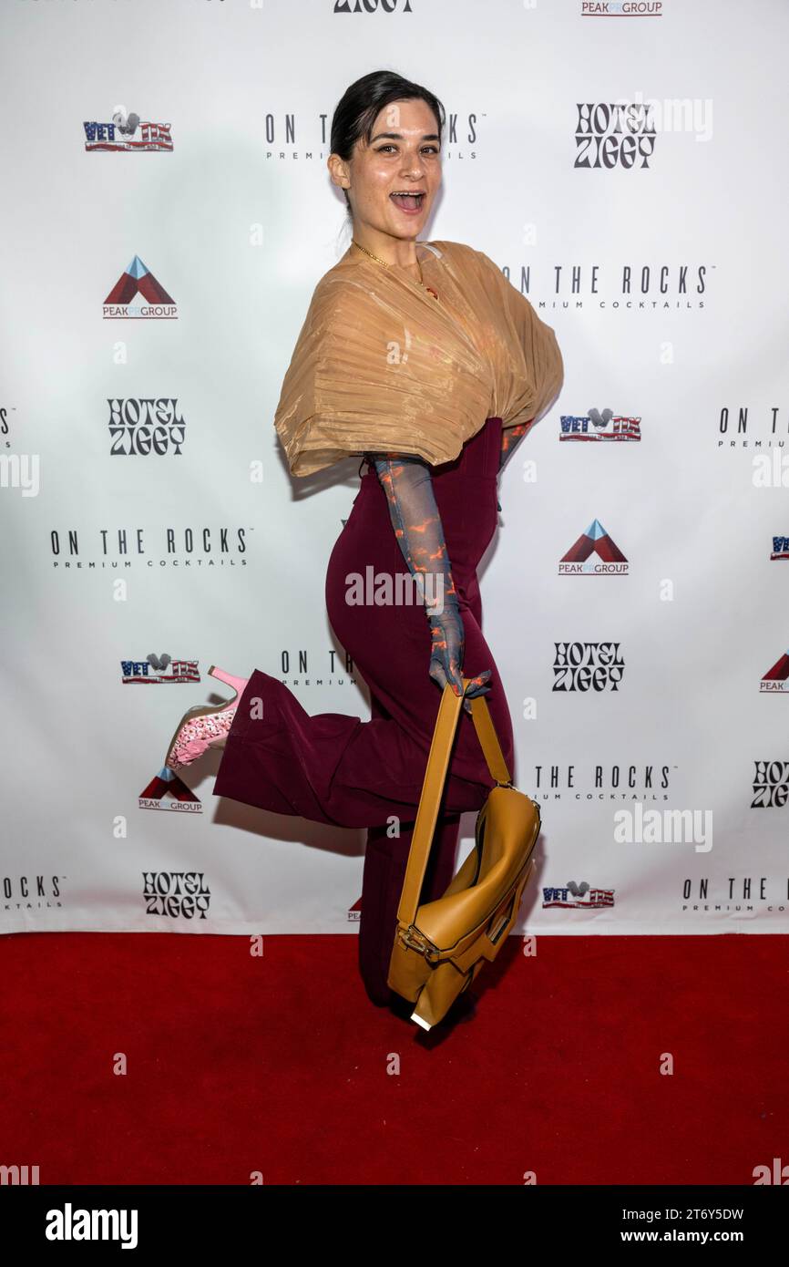 Annabelle Azade, influenceuse de la mode, assiste à OTR Presents ...