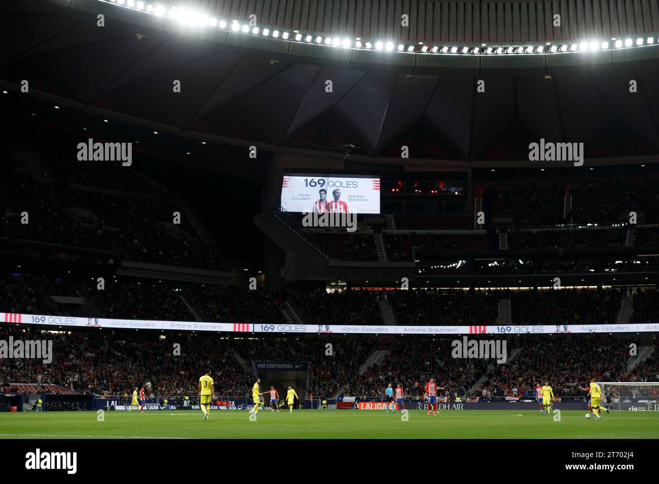 MADRID, ESPAGNE - NOVEMBRE 12 : Antoine Griezmann de l'Atletico de ...