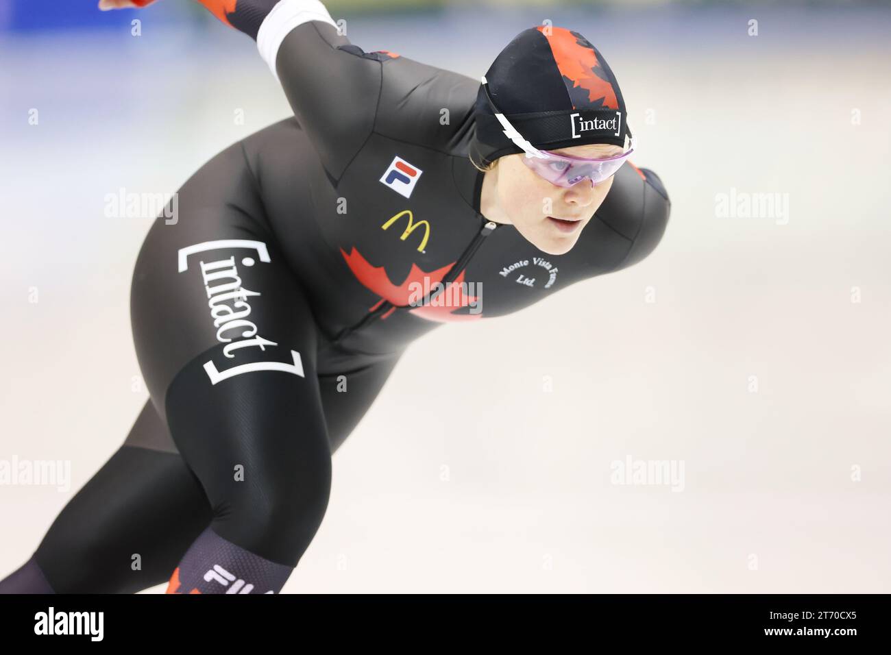 Pearman Maddison (CAN), le 10 NOVEMBRE 2023 - Patinage de vitesse ...