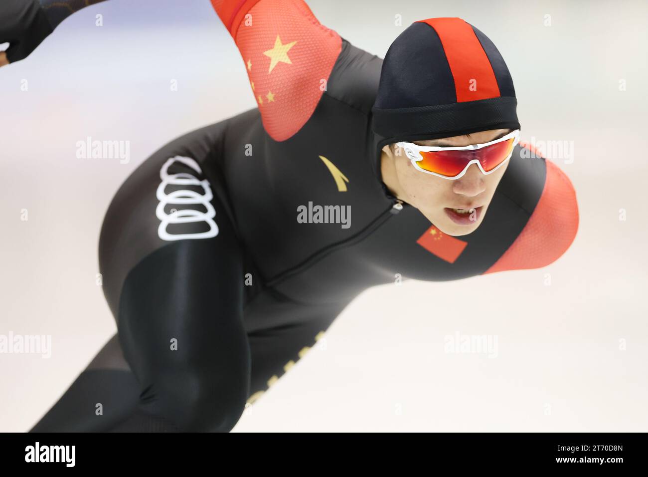 Du Haonan (CHN), le 10 NOVEMBRE 2023 - Patinage de vitesse : coupe du ...