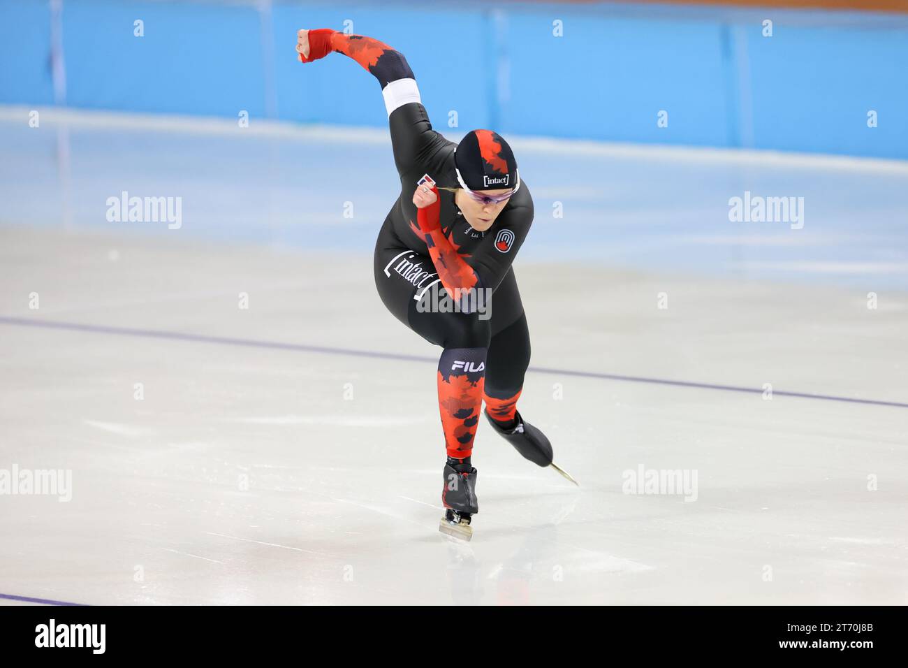 Pearman Maddison (CAN), 11 NOVEMBRE 2023 - Patinage de vitesse : coupe ...