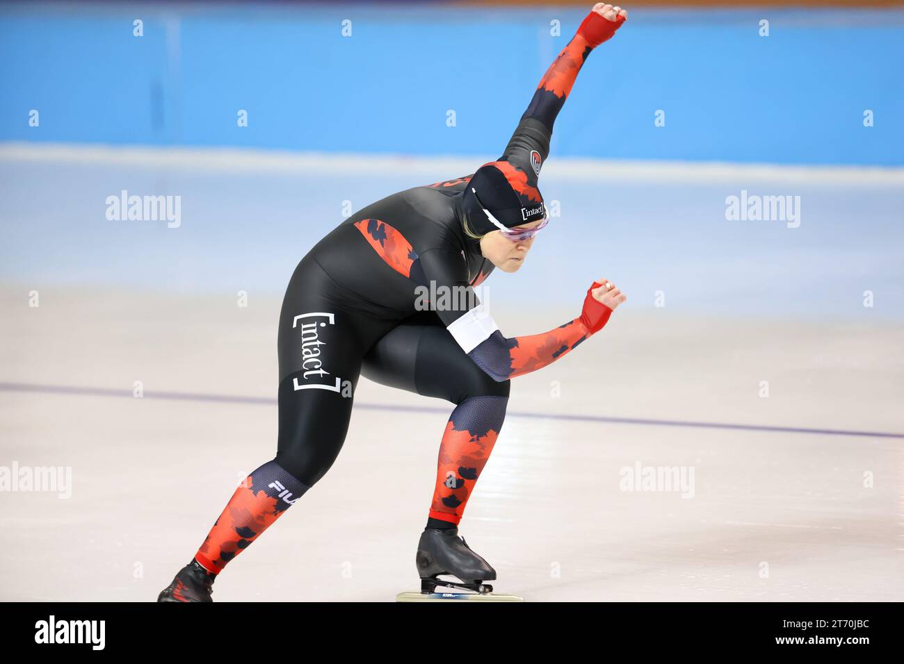 Pearman Maddison (CAN), 11 NOVEMBRE 2023 - Patinage de vitesse : coupe ...