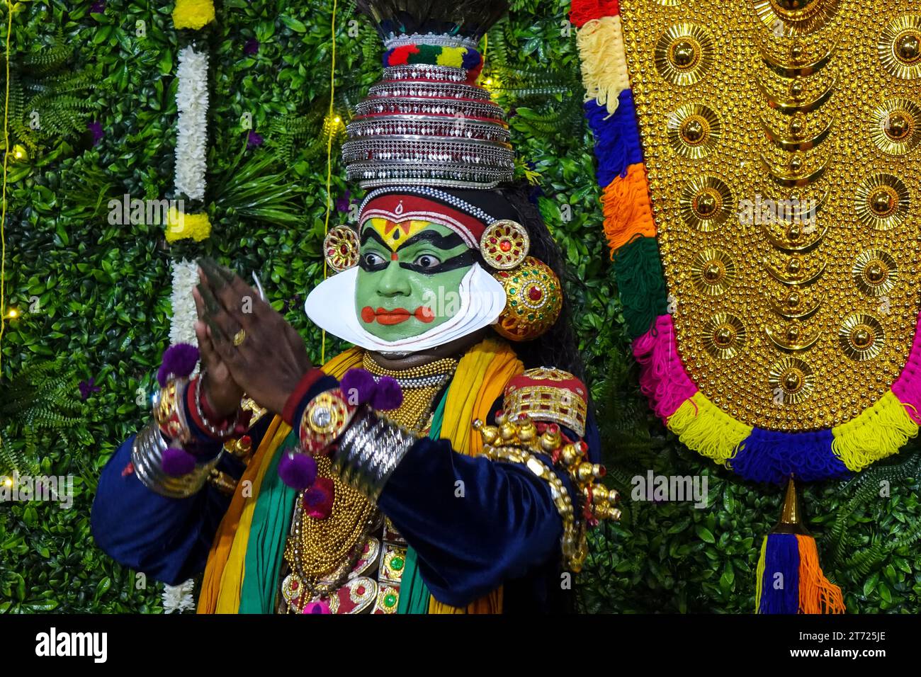 Kathakali dancers Banque de photographies et d’images à haute ...