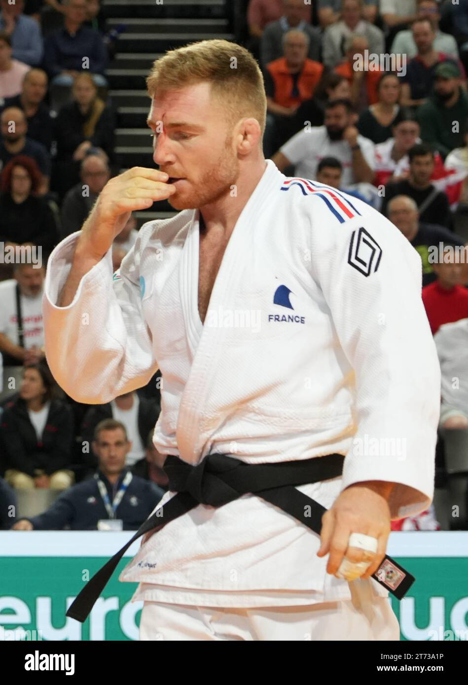 Axel Clerget de France 1e manche - 90 KG hommes lors des Championnats d'Europe de judo ...