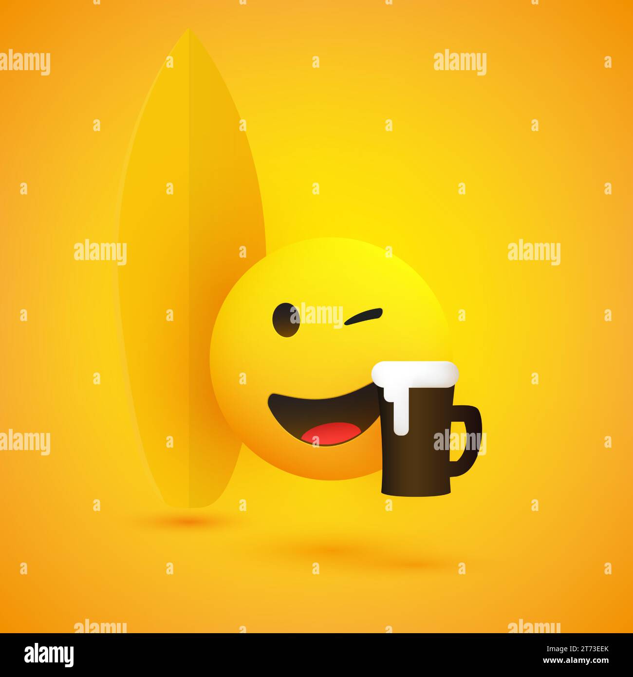 Smiley emoji mer Banque de photographies et d’images à haute résolution ...