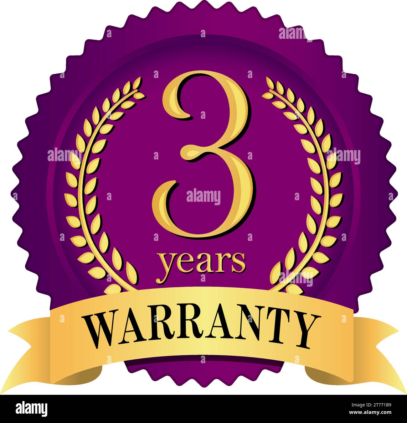 Certificat de garantie Banque d'images vectorielles - Alamy