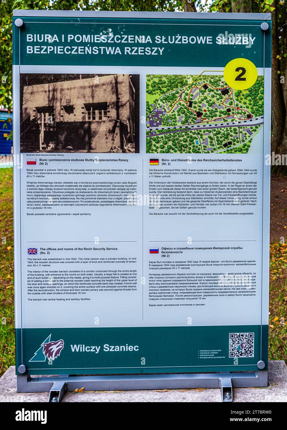 Wolf's Lair est une ville de bunkers entourée de forêts, de lacs et de ...