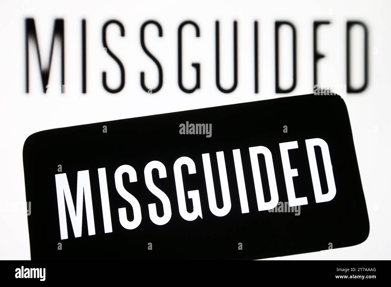 Missguided logo Banque de photographies et d’images à haute résolution ...