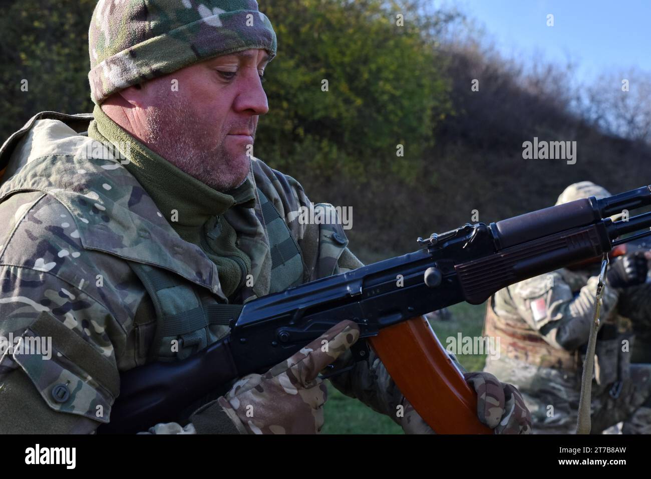 Instructeur militaire Banque de photographies et d’images à haute ...