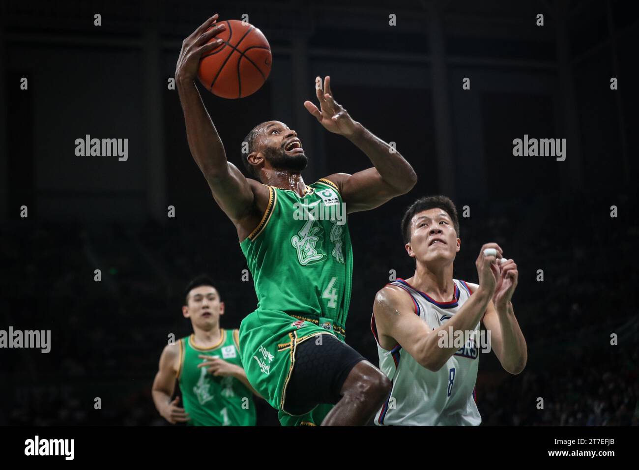 Shenyang, province chinoise du Liaoning. 15 novembre 2023. Kyle Fogg (C ...
