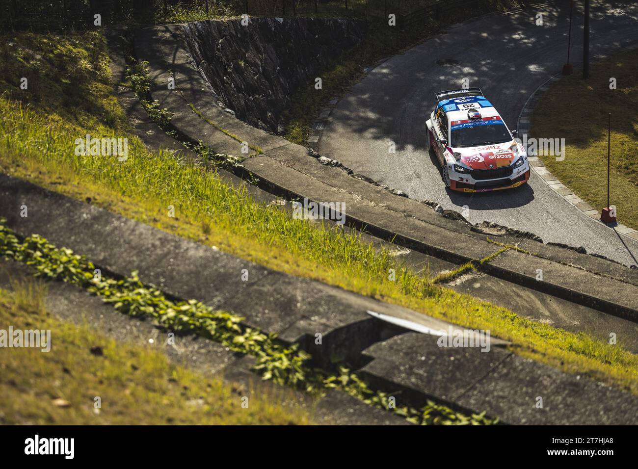 29 Miguel DIAZ ABOITIZ (ESP), Rodrigo SANJUAN (ESP), SKODA Fabia Evo, RC2, Rally2, action lors ...