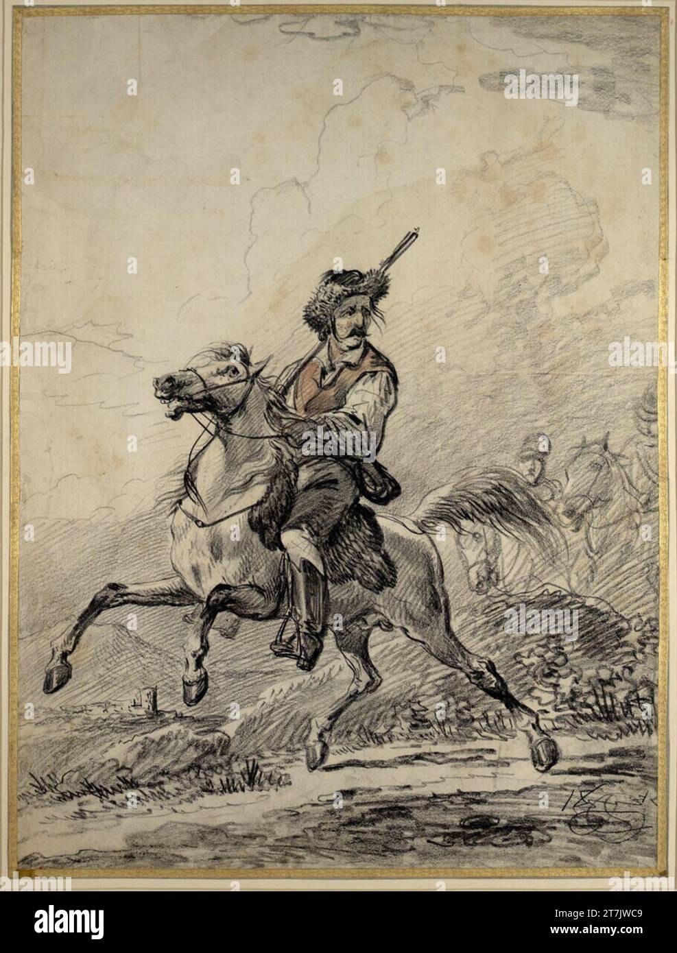 Cossack rider Banque de photographies et d’images à haute résolution ...