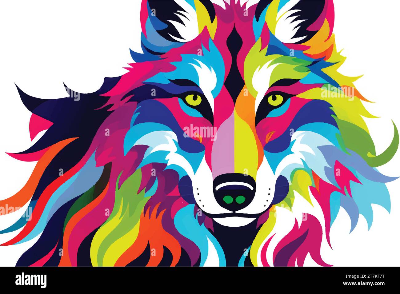 Background wolf Banque de photographies et d’images à haute résolution ...
