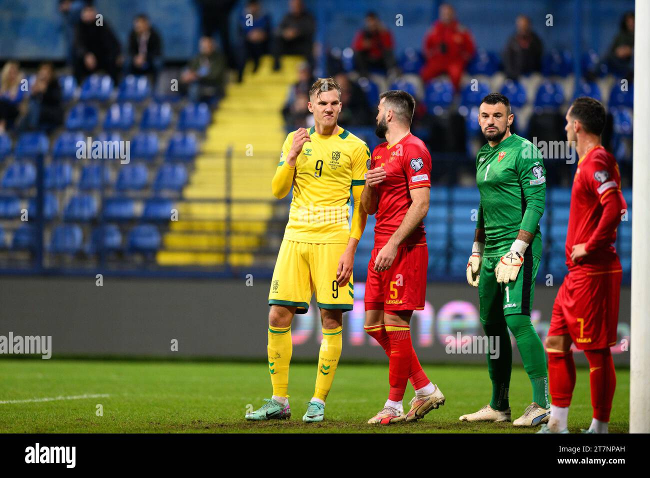Podgorica, Monténégro, 16.11.23., novembre 2023, de gauche à droite ...