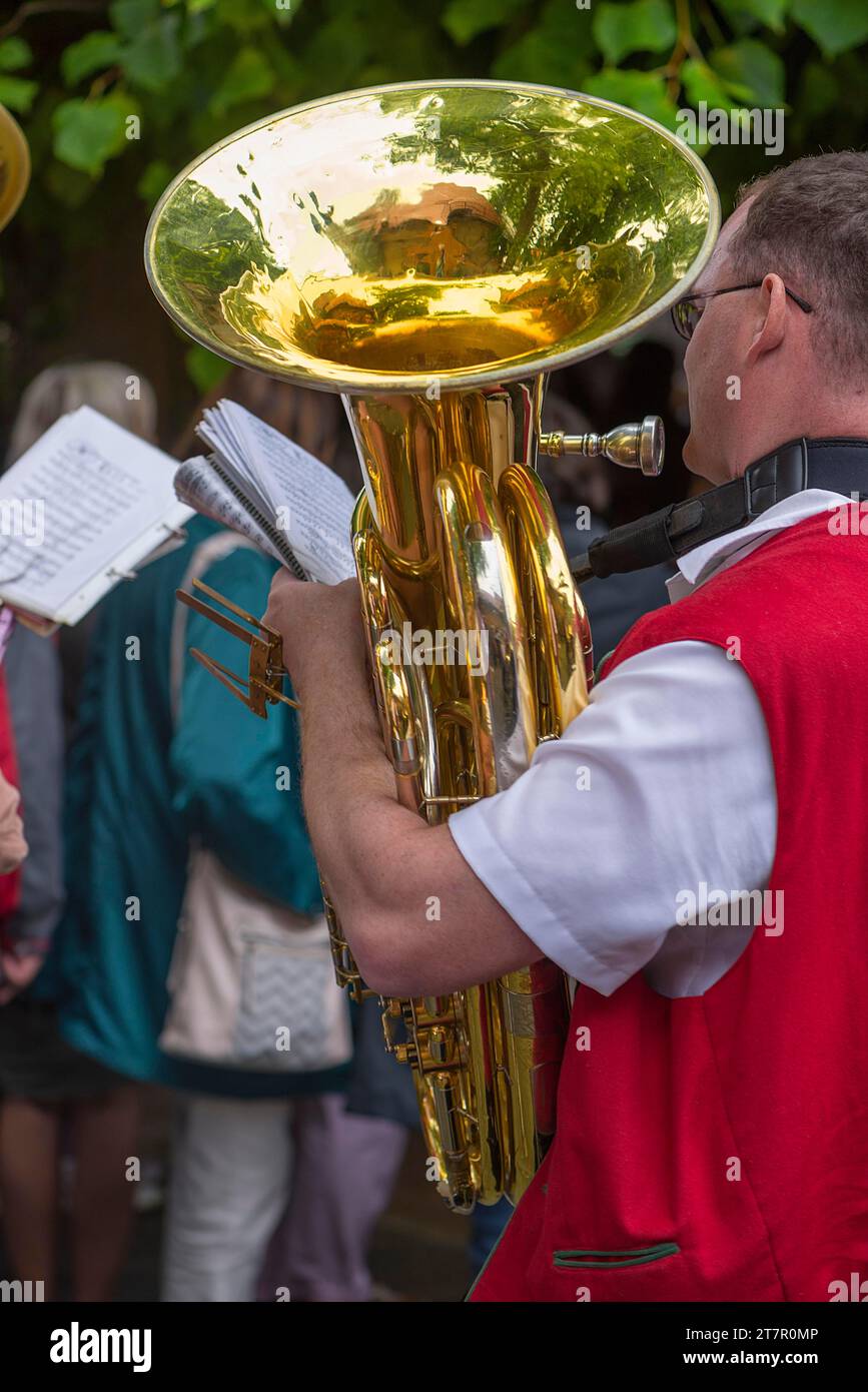 Tuba sheet music Banque de photographies et d’images à haute résolution ...