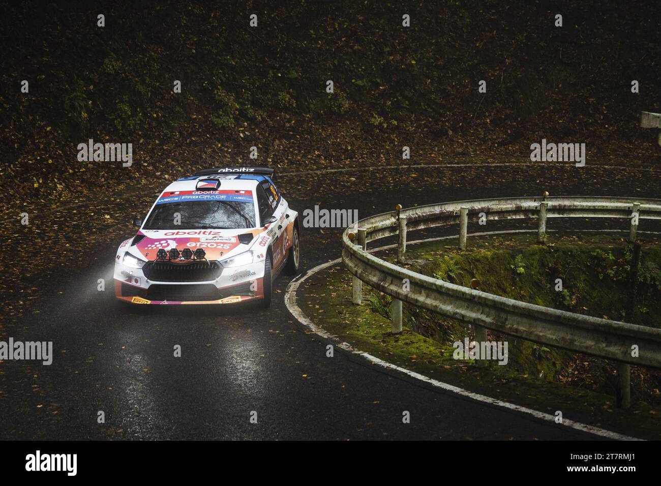 29 Miguel DIAZ ABOITIZ (ESP), Rodrigo SANJUAN (ESP), SKODA Fabia Evo, RC2, Rally2, action lors ...