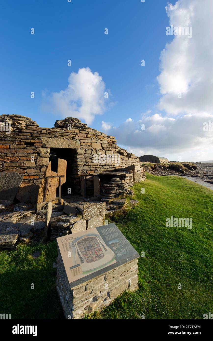 Midhowe broch rousay Banque de photographies et d’images à haute ...