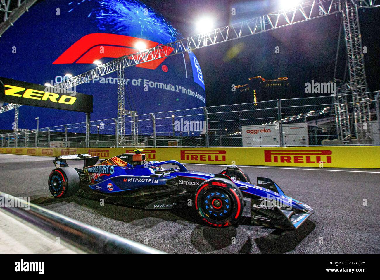 Logan Sargeant (USA) Williams Racing en FORMULE 1 HEINEKEN SILVER LAS ...