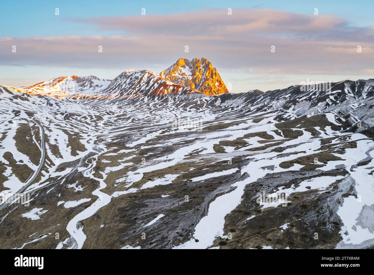 Gran sasso and monti della laga national park Banque de photographies ...