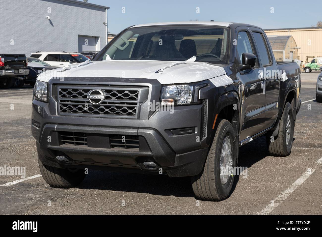 Lafayette - 16 novembre 2023 : camionnette Nissan Frontier en ...