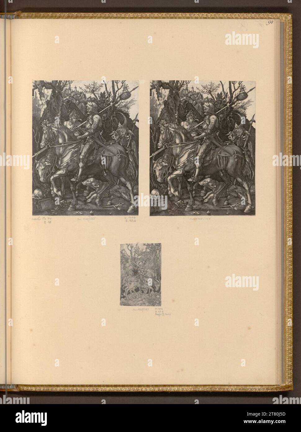 Le chevalier la mort et le diable Banque de photographies et d’images à ...