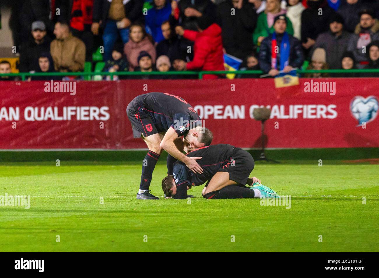 Lalbanie Se Qualifie Pour Leuro 2024 Banque De Photographies Et D