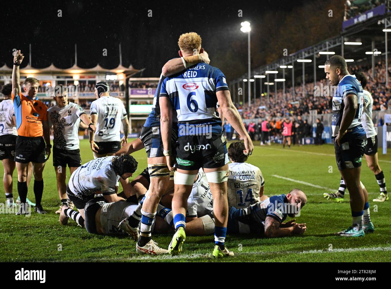 17 novembre 2023, The Recreation Ground, Bath, Somerset, Angleterre ...