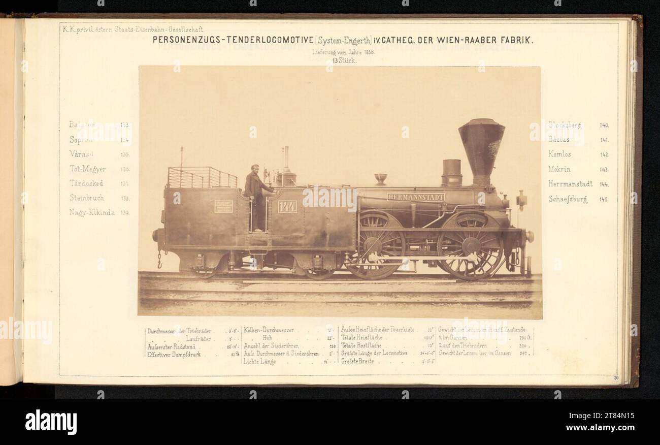 Engerth locomotive Banque de photographies et d’images à haute résolution - Alamy