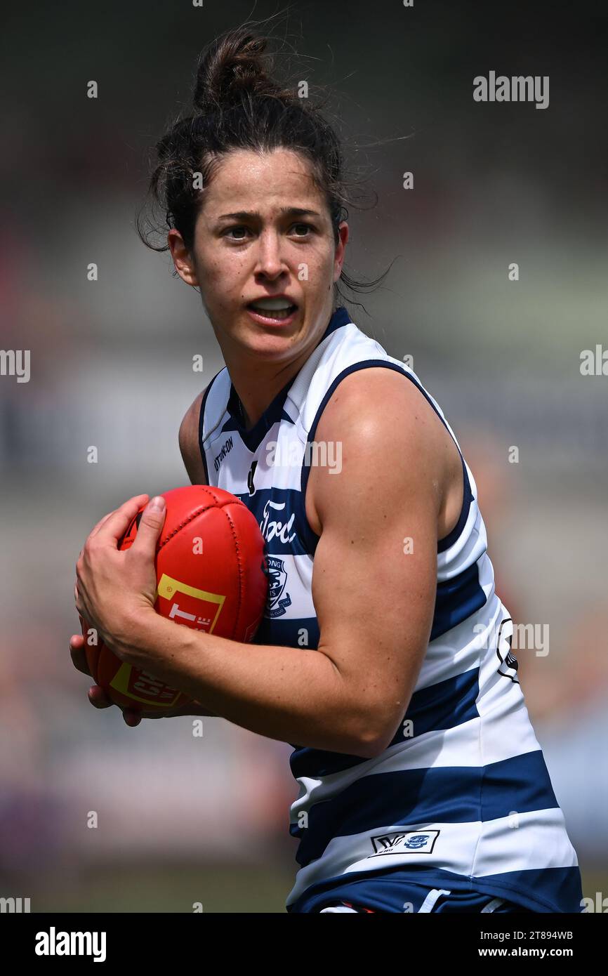 Melbourne, Australie. 19 novembre 2023. Jacqueline Parry de Geelong ...