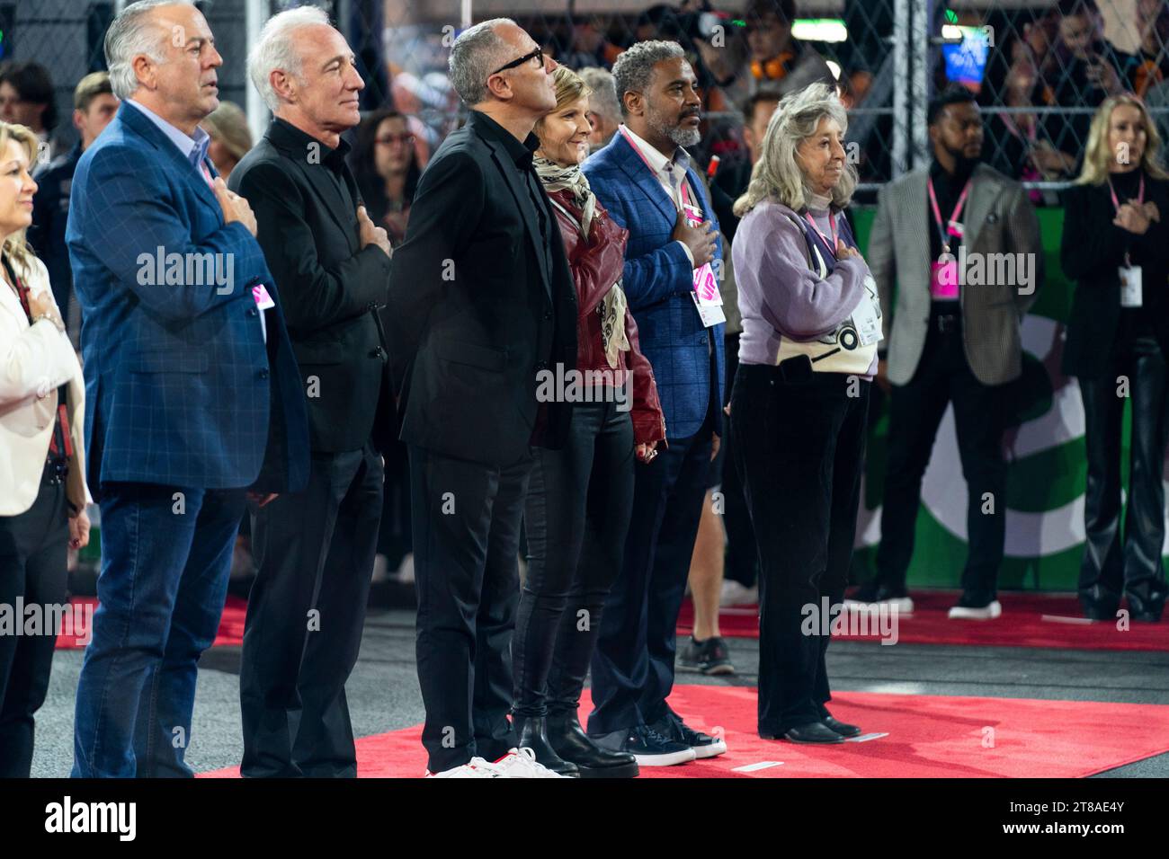 Las Vegas, États-Unis. 18 novembre 2023. Joe Lombardo, PDG de Liberty ...