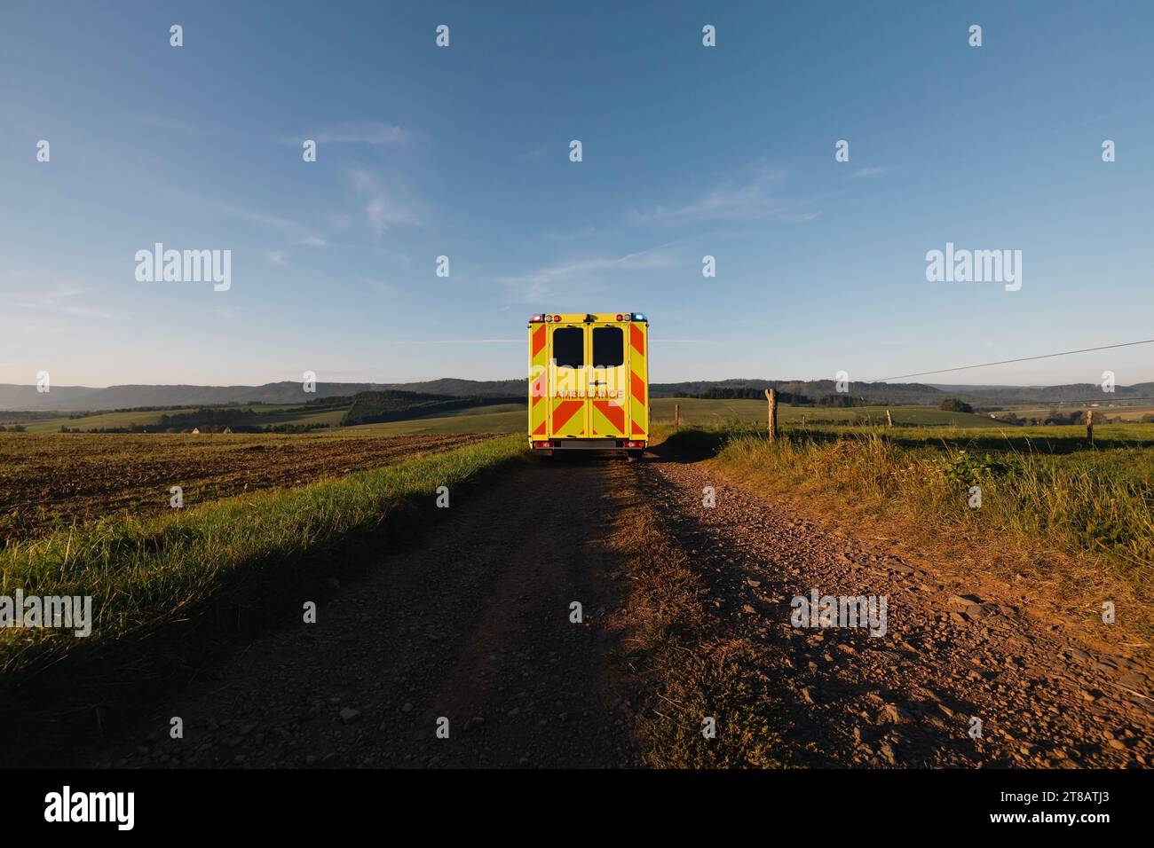 Service ambulancier rural Banque de photographies et d’images à haute ...