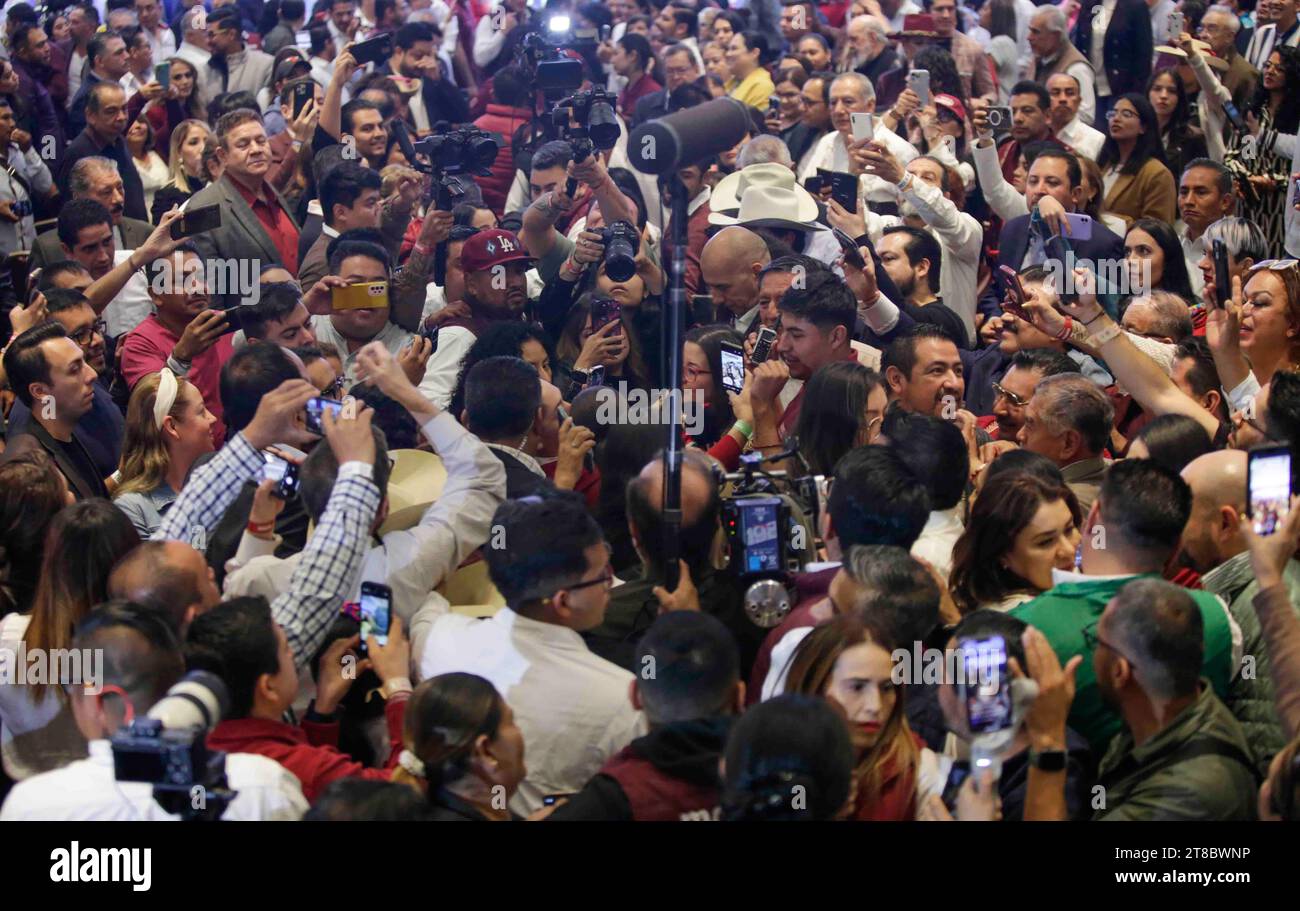 20 novembre 2023, Mexico, Mexico, mexique : CLAUDIA SHEINBAUM ...