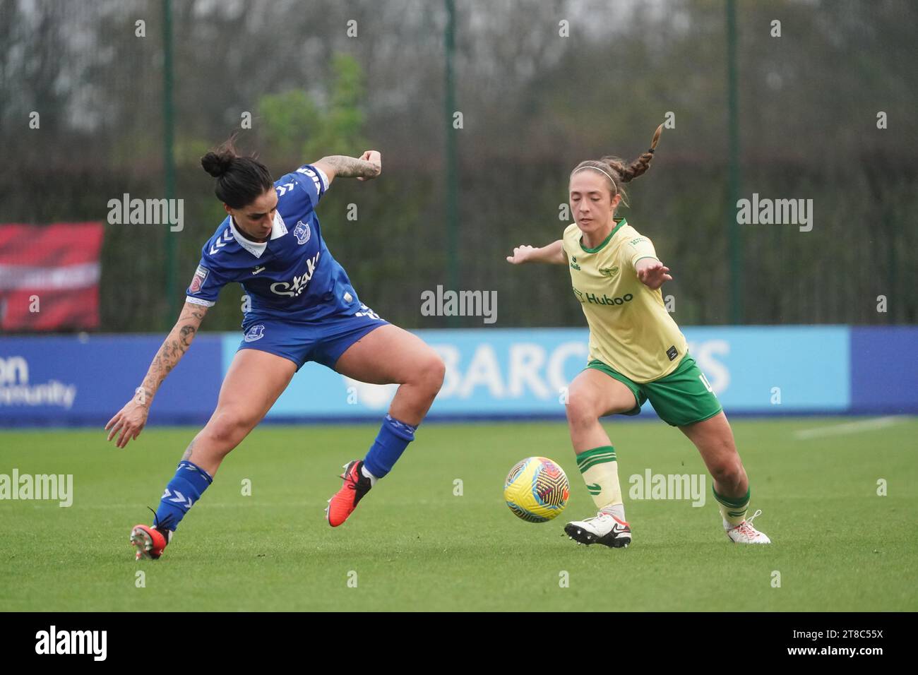 Everton FC - Bristol City FC Barclays Womens Super League WALTON HALL ...
