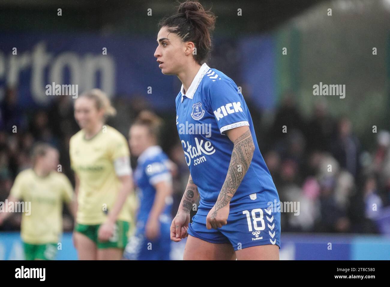 Everton FC - Bristol City FC Barclays Womens Super League WALTON HALL ...
