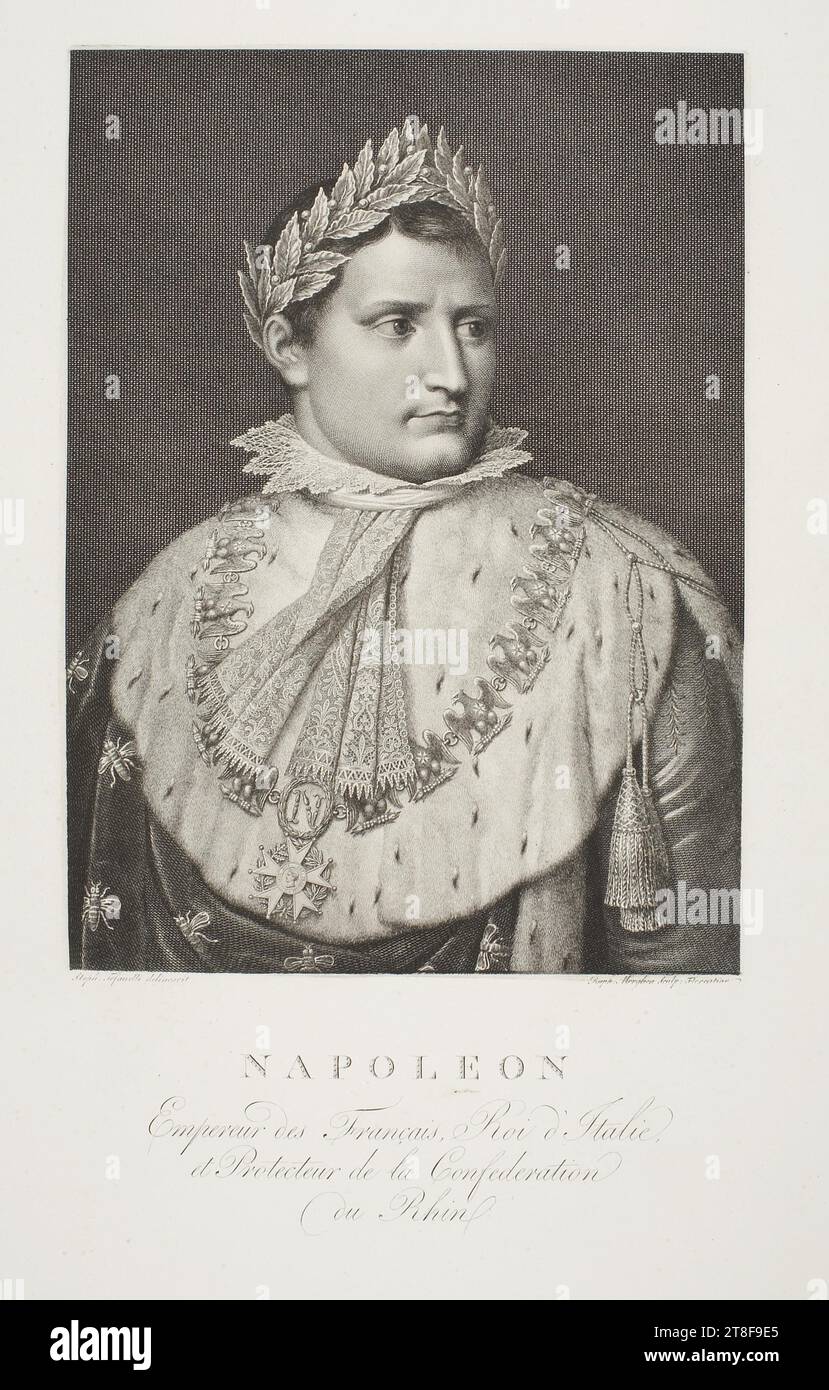 Napoléon Bonaparte, Raphael Morghen, 1758-1833, 1807, Art graphique ...