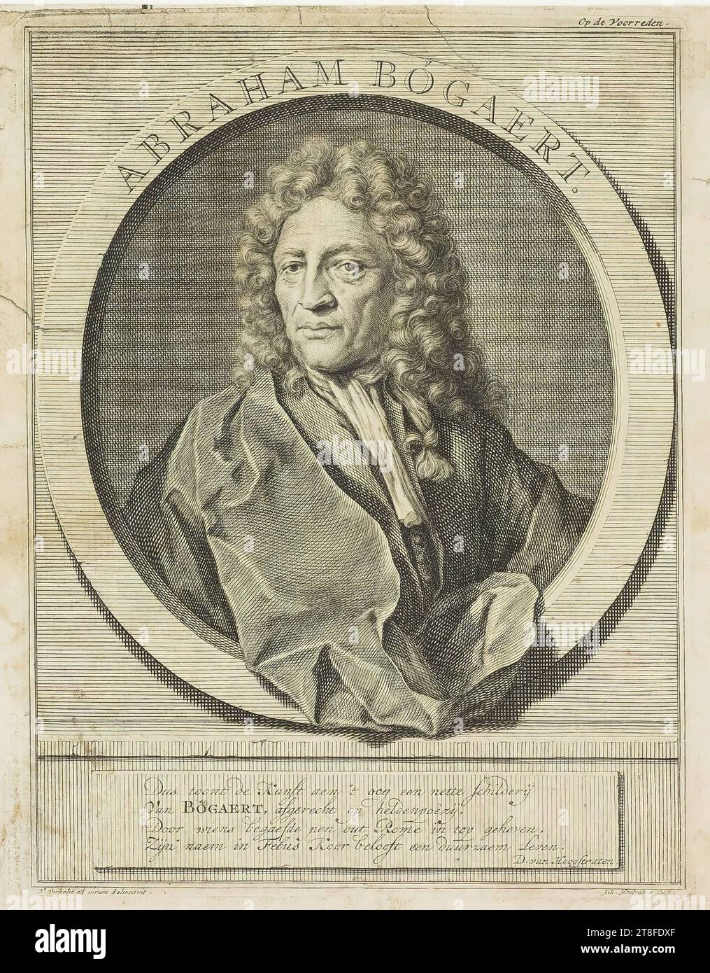 ABRAHAM BÓGAERT. Ainsi Art aen 't eye montre une peinture soignée, de ...
