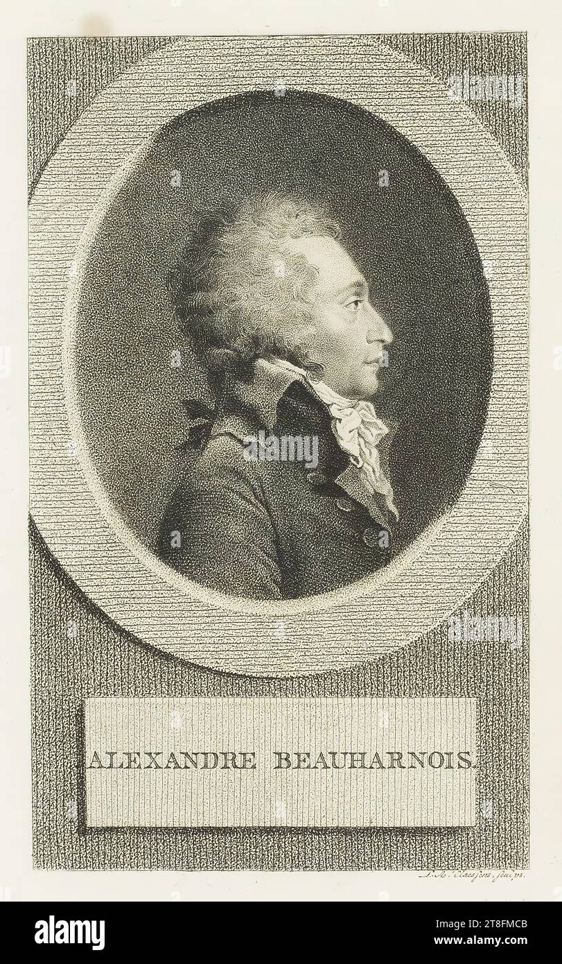 ALEXANDRE BEAUHARNOIS. L.A. Claessens, Sculps. Illustration tirée de ...