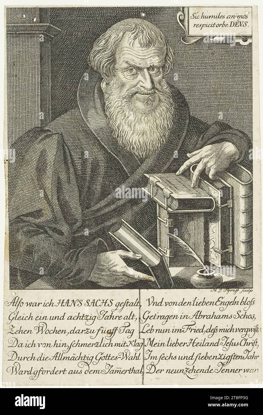 SIC humiles animas, respirez orbe DEVS. HJ Tyroff Sculp. Alors j'étais ...