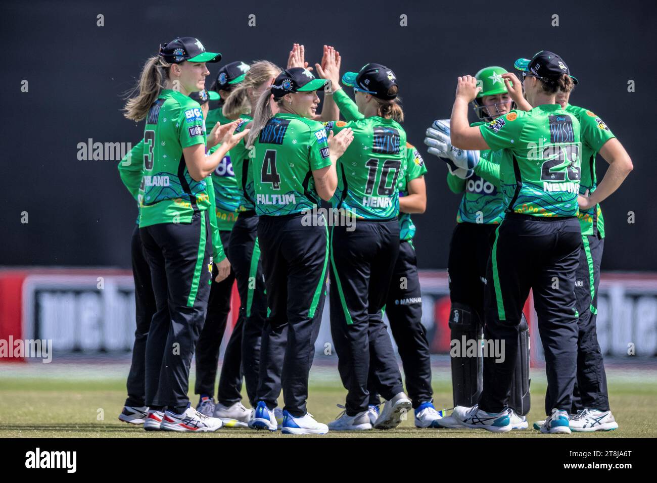 Melbourne, Australie, 19 novembre 2023. Les joueurs des Melbourne Stars ...