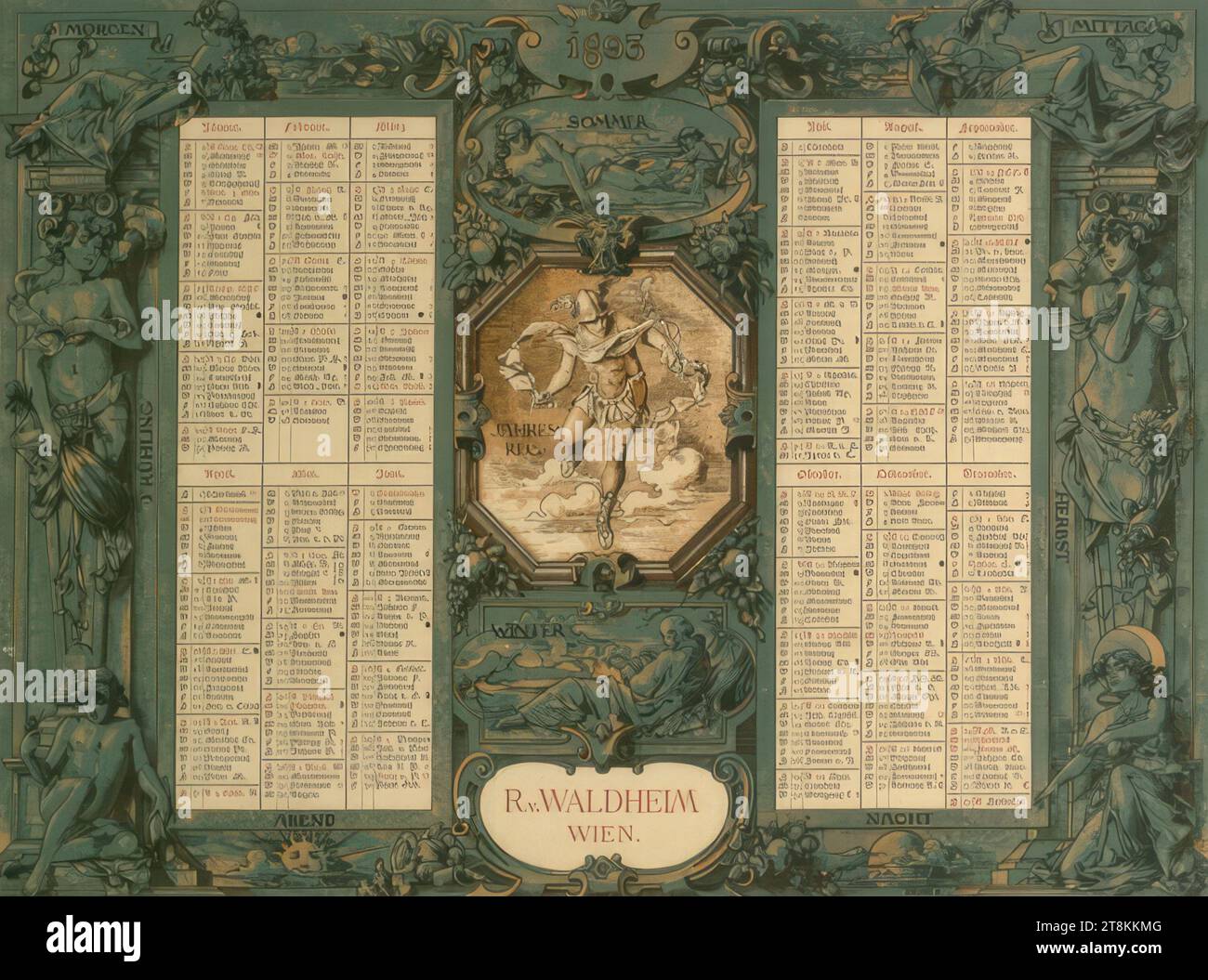 Calendrier 1893 Banque de photographies et d’images à haute résolution ...