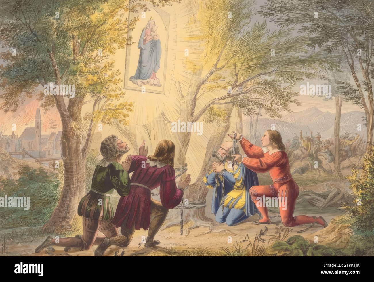 Légendes et fêtes héroïques de l'Autriche No.4 : Maria Hietzing ...