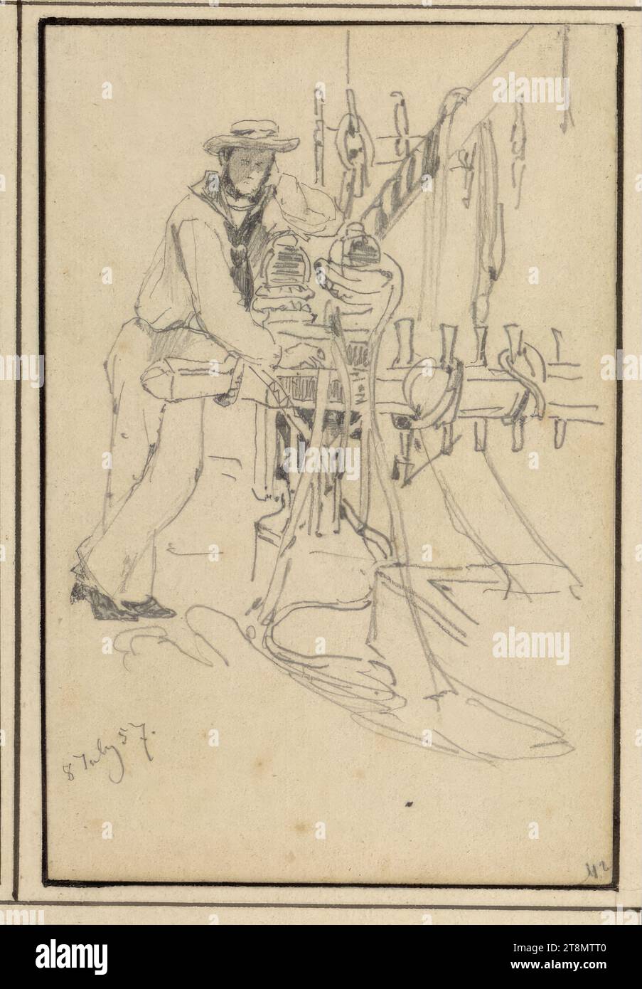 Dessin de marin Banque de photographies et d’images à haute résolution ...